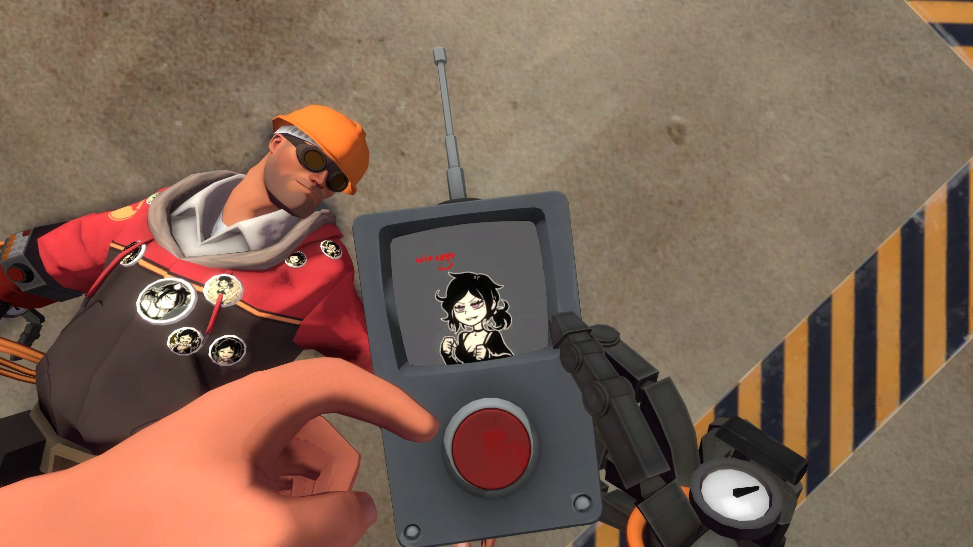 Ashley Graves PDA Screen Mod for Team Fortress 2 | TF2 Mods