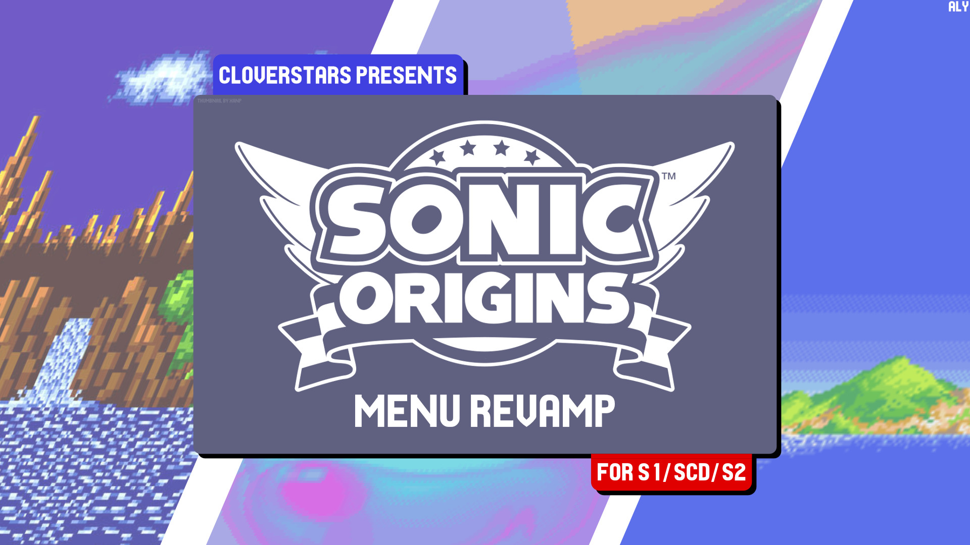 Sonic Origins Menu Revamp Mod for Sonic Origins | SO Mods
