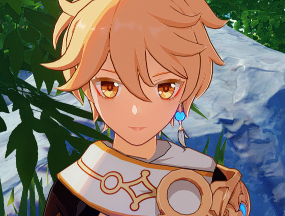 Aether w/ Makeup Mod for Genshin Impact | GI Mods