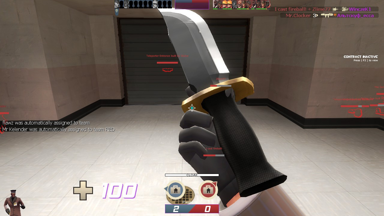 Bombo's Survival Knife (casual fix) Mod for Team Fortress 2 | TF2 Mods