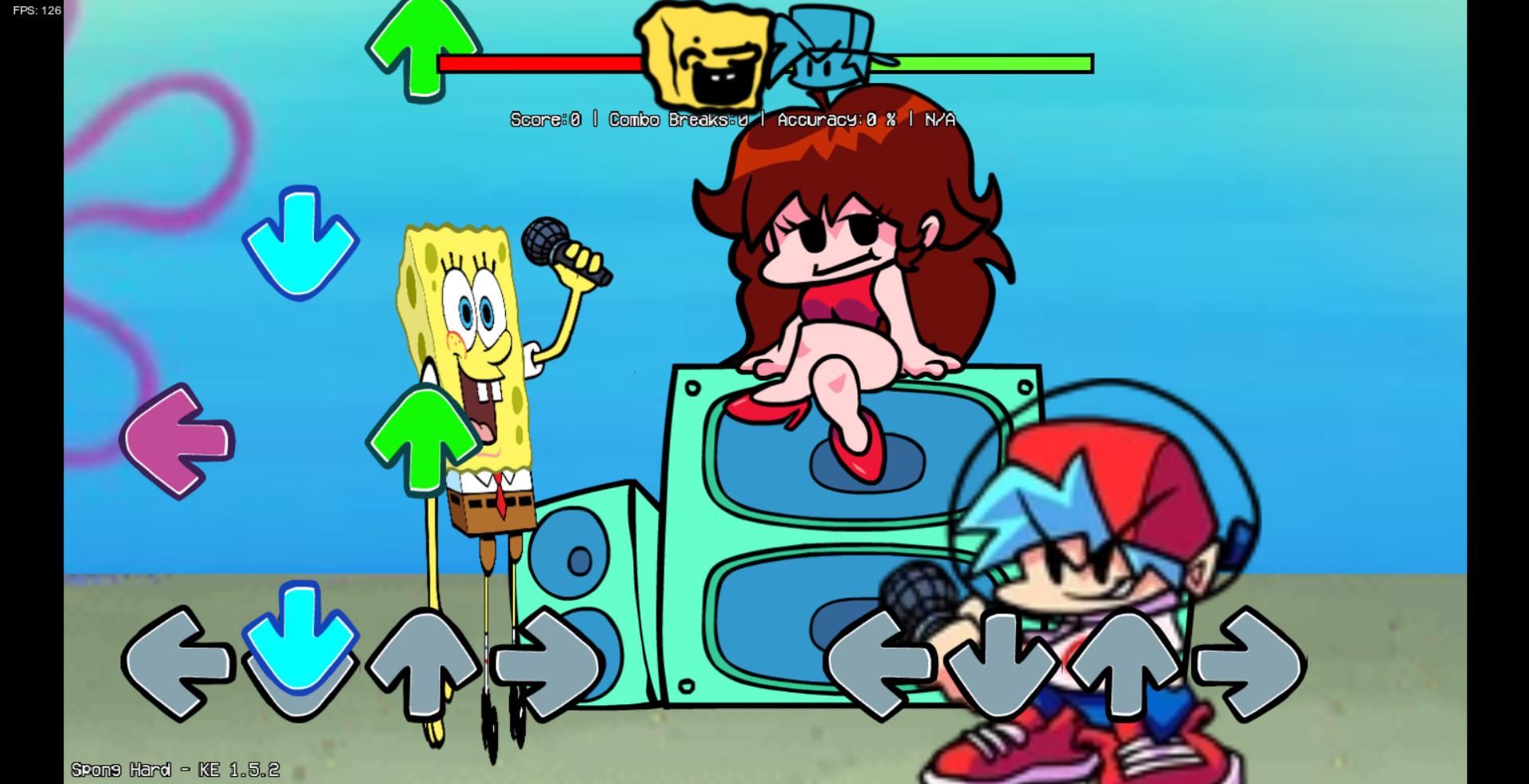 Vs SPONG (Old Version) REMAKE Mod for Friday Night Funkin' | FNF Mods