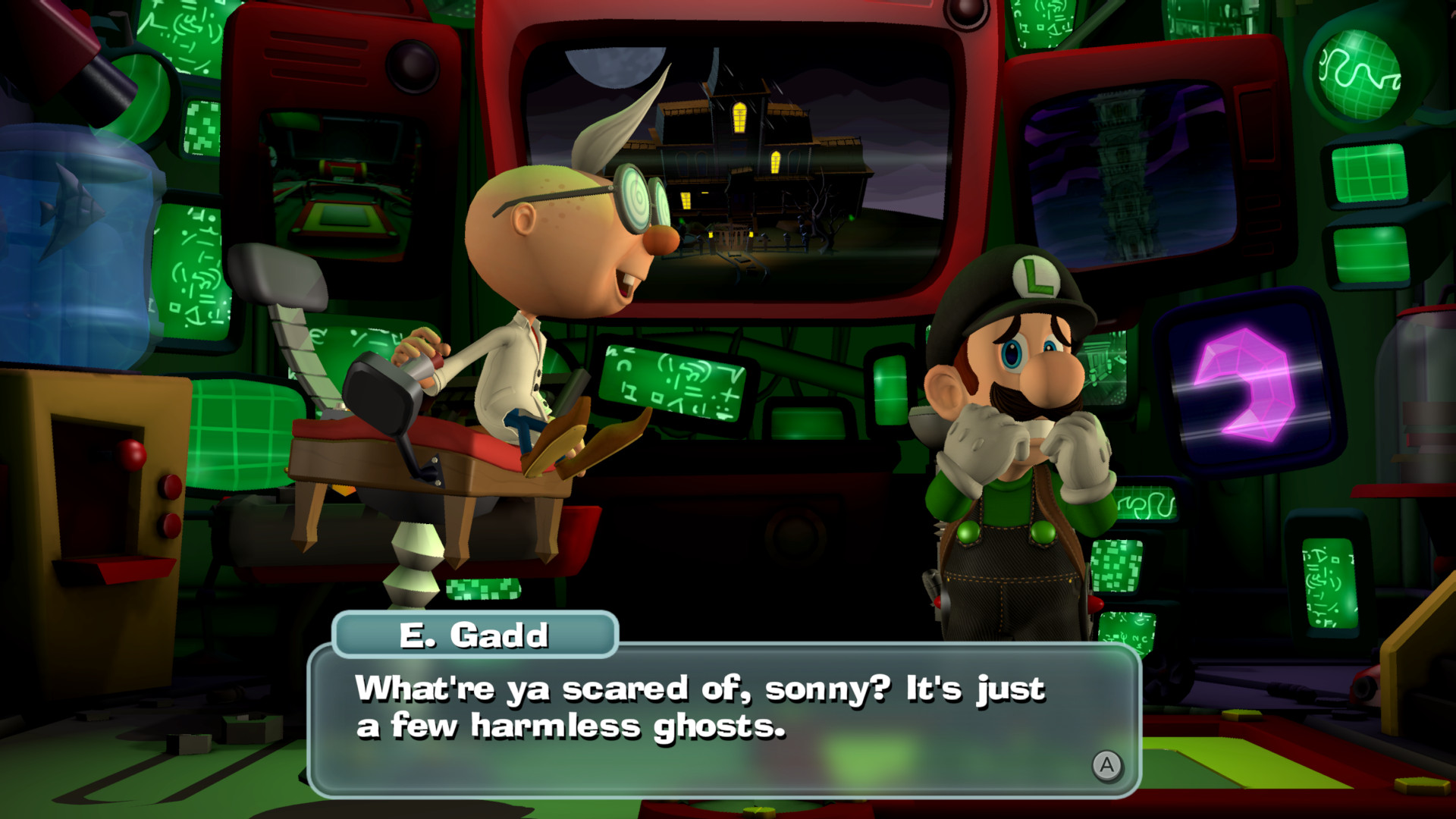 Flying Luigi from Super Mario Galaxy Mod for Luigi's Mansion 2 HD ...