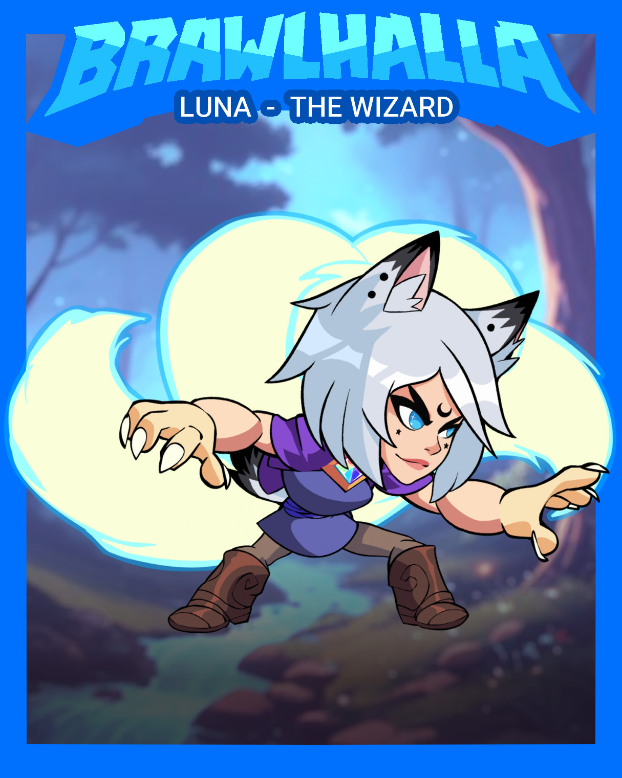 Luna (OC) Mod for Brawlhalla | BHalla Mods