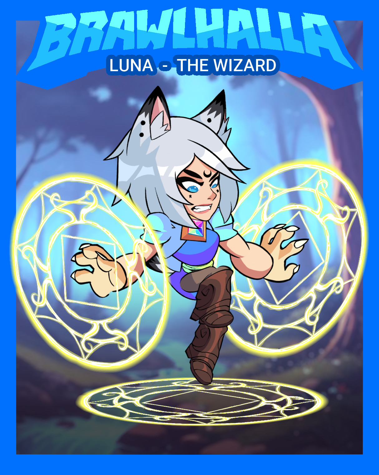 Luna (OC) Mod for Brawlhalla | BHalla Mods
