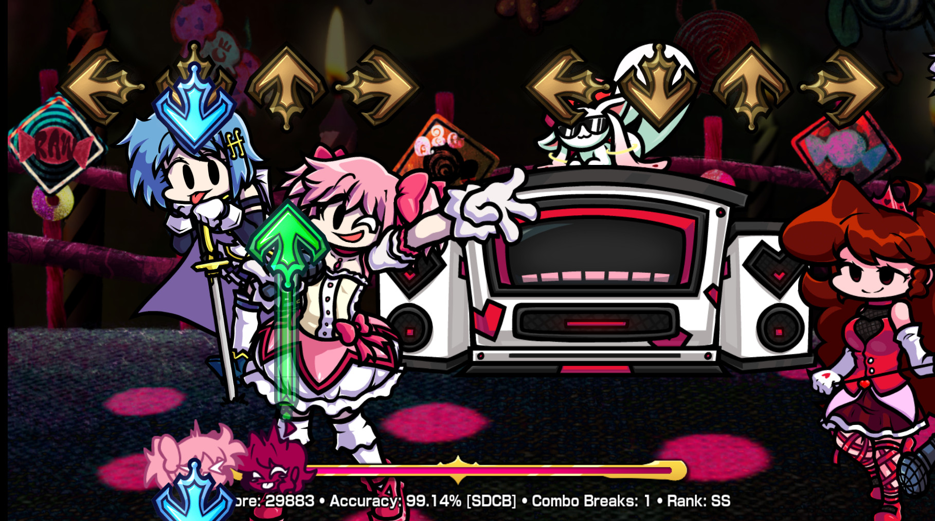 A Magical Friday Night: Vs Holy Quintet [DEMO] Mod for Friday Night ...