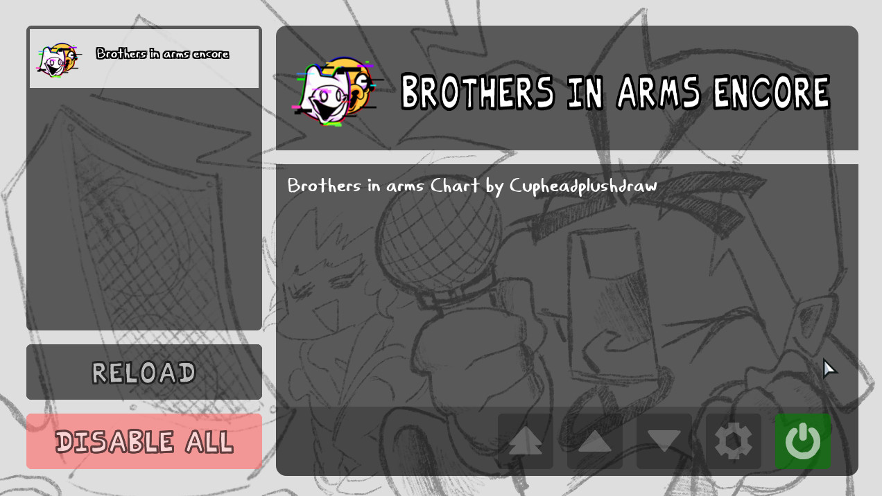 Fnf Brothers In Arms Encore But I Charted Mod for Friday Night Funkin ...