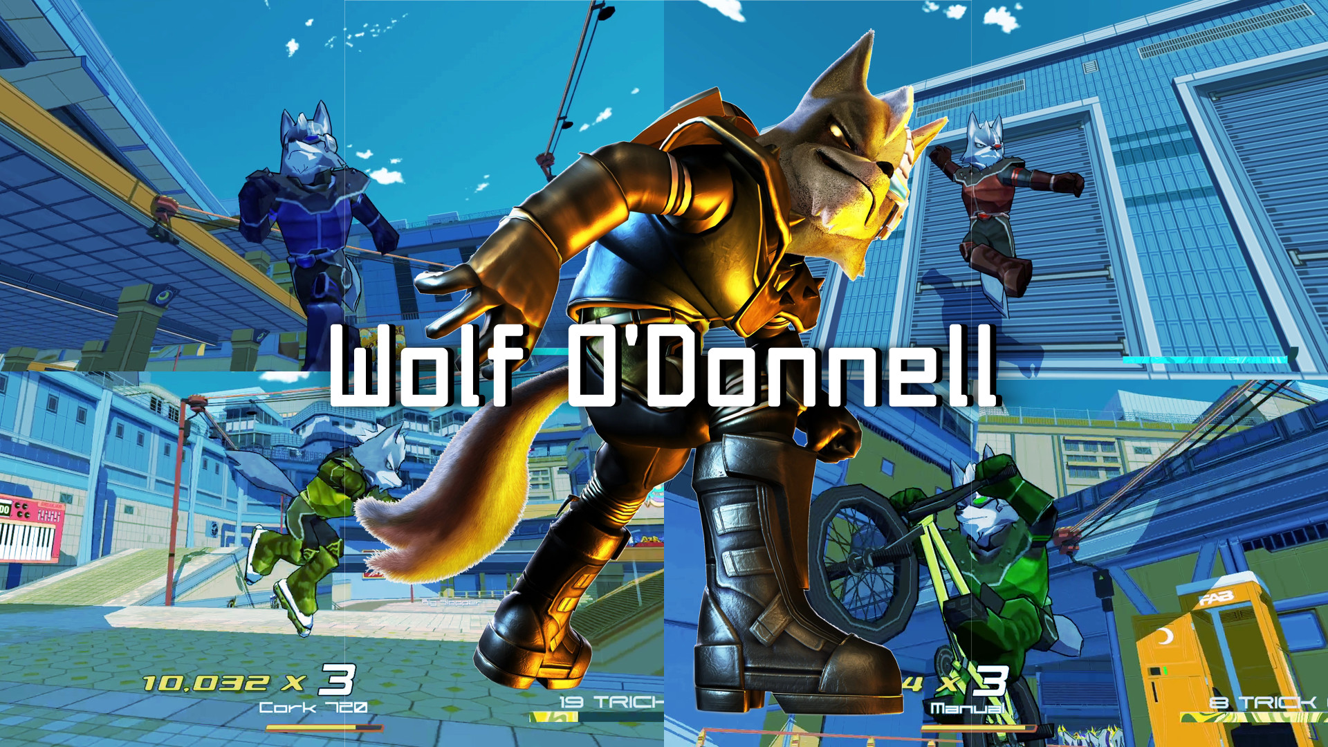 Wolf O'Donnel (Star Fox: Assault) Mod for Bomb Rush Cyberfunk | BRC Mods