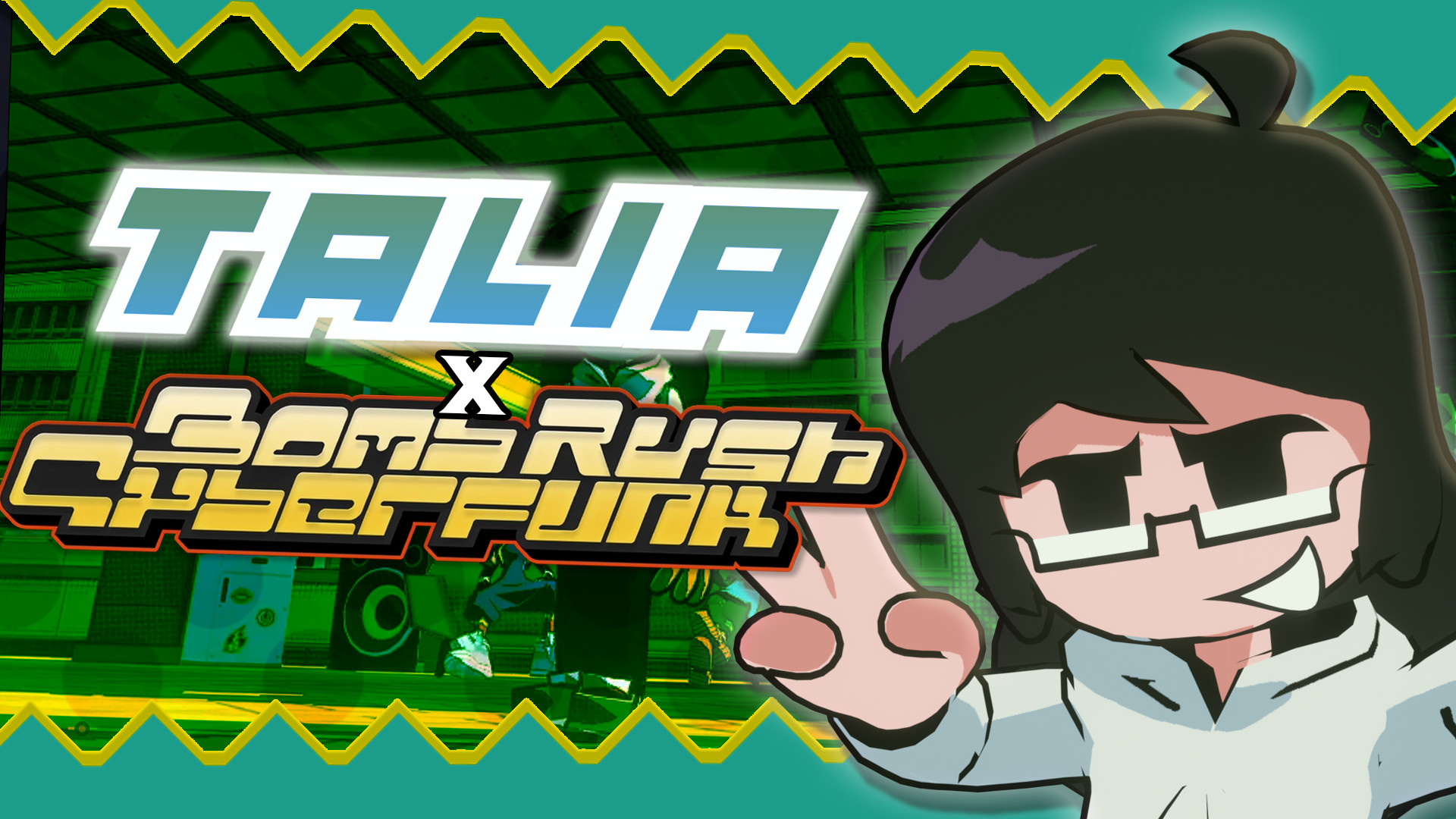 Talia (Cyber Sensation) Mod for Bomb Rush Cyberfunk | BRC Mods