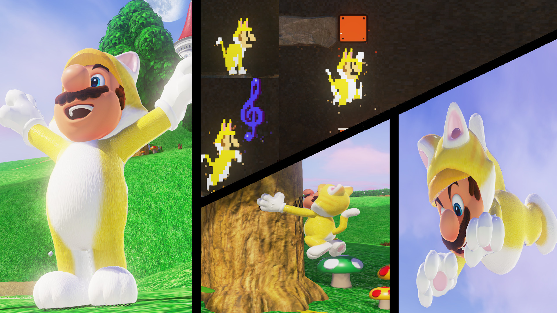 Cat Power-up Suit Mod for Super Mario Odyssey | SMO Mods