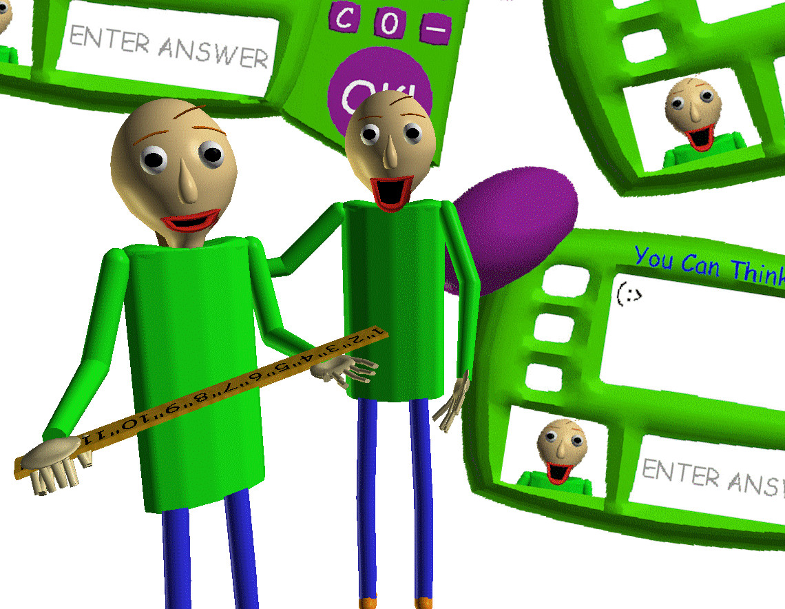Baldi of Three Types and Cloning! Mod for Baldi's Basics | Baldi Mods