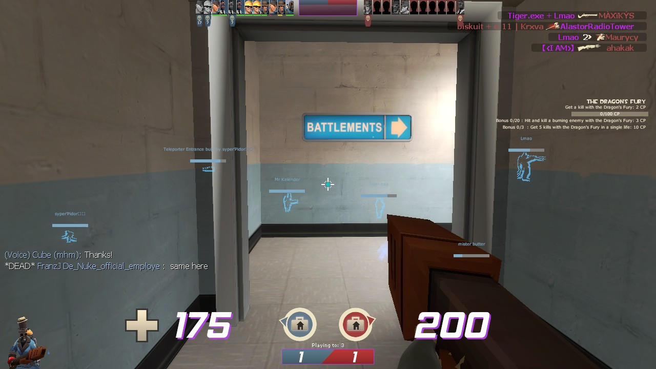 ULTRAKILL flamethrower (casual fix) Mod for Team Fortress 2 | TF2 Mods