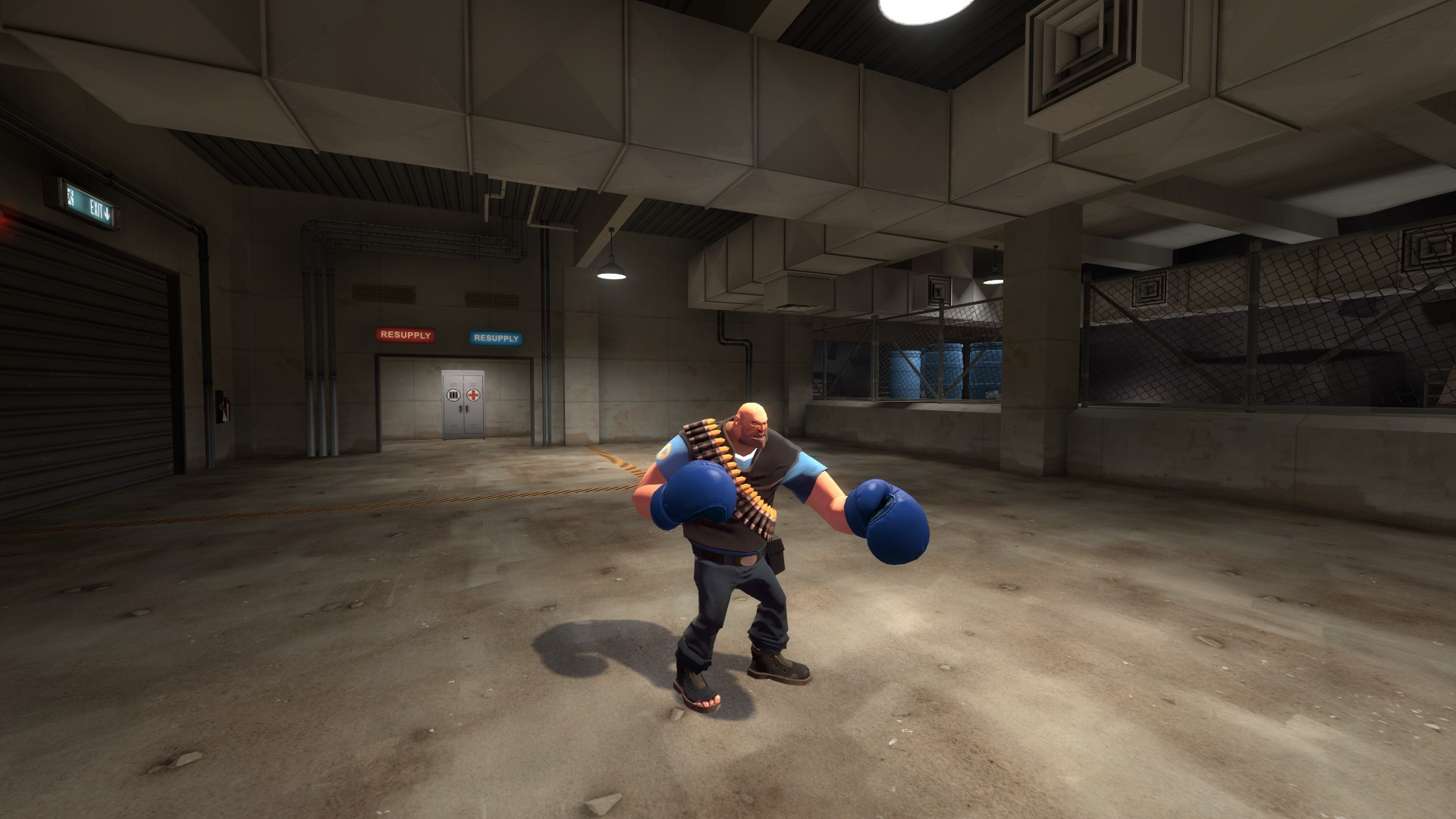 Beta Heavy Face Remapped Mod for Team Fortress 2 | TF2 Mods