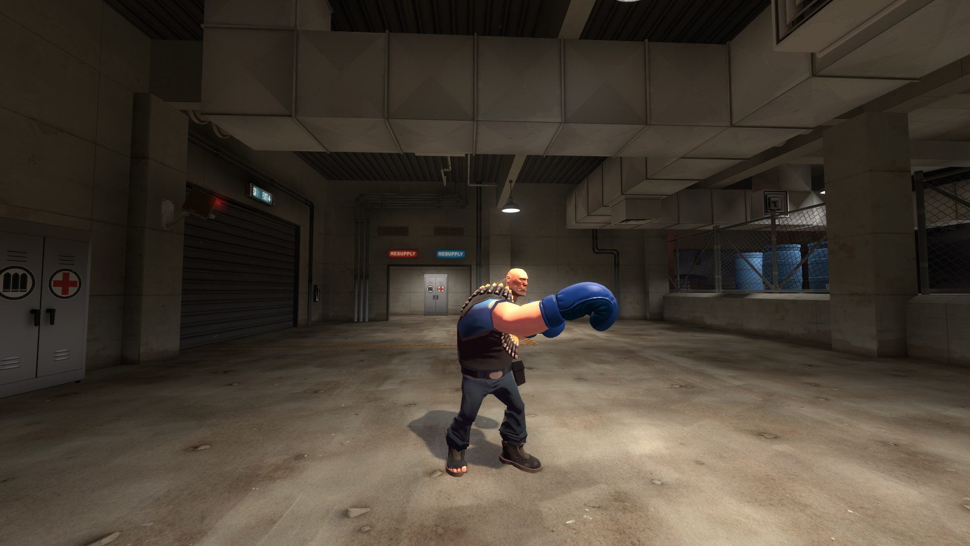 Beta Heavy Face Remapped Mod for Team Fortress 2 | TF2 Mods