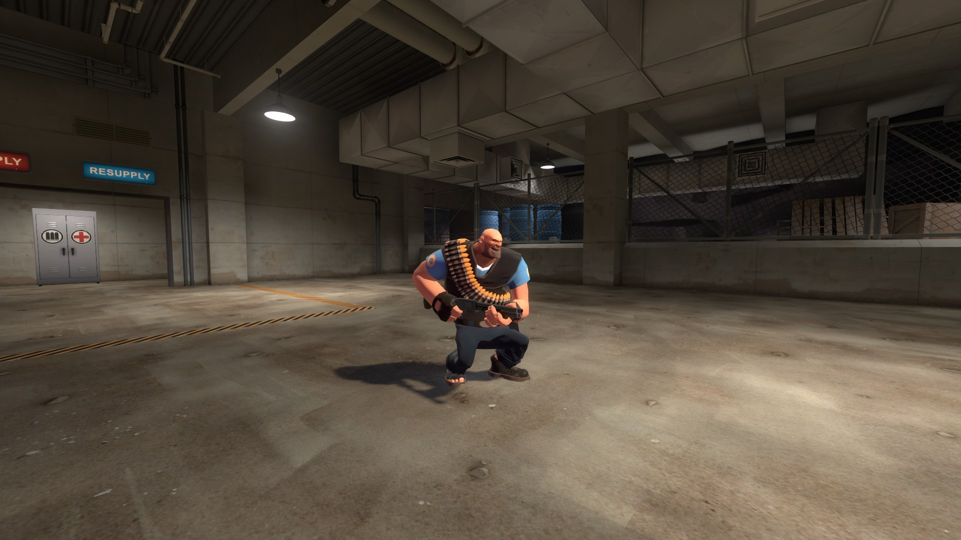 Beta Heavy Face Remapped Mod for Team Fortress 2 | TF2 Mods