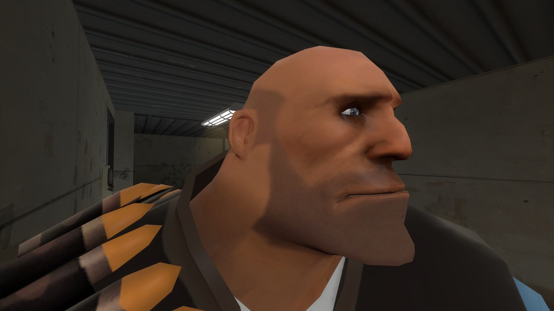 Beta Heavy Face Remapped Mod for Team Fortress 2 | TF2 Mods