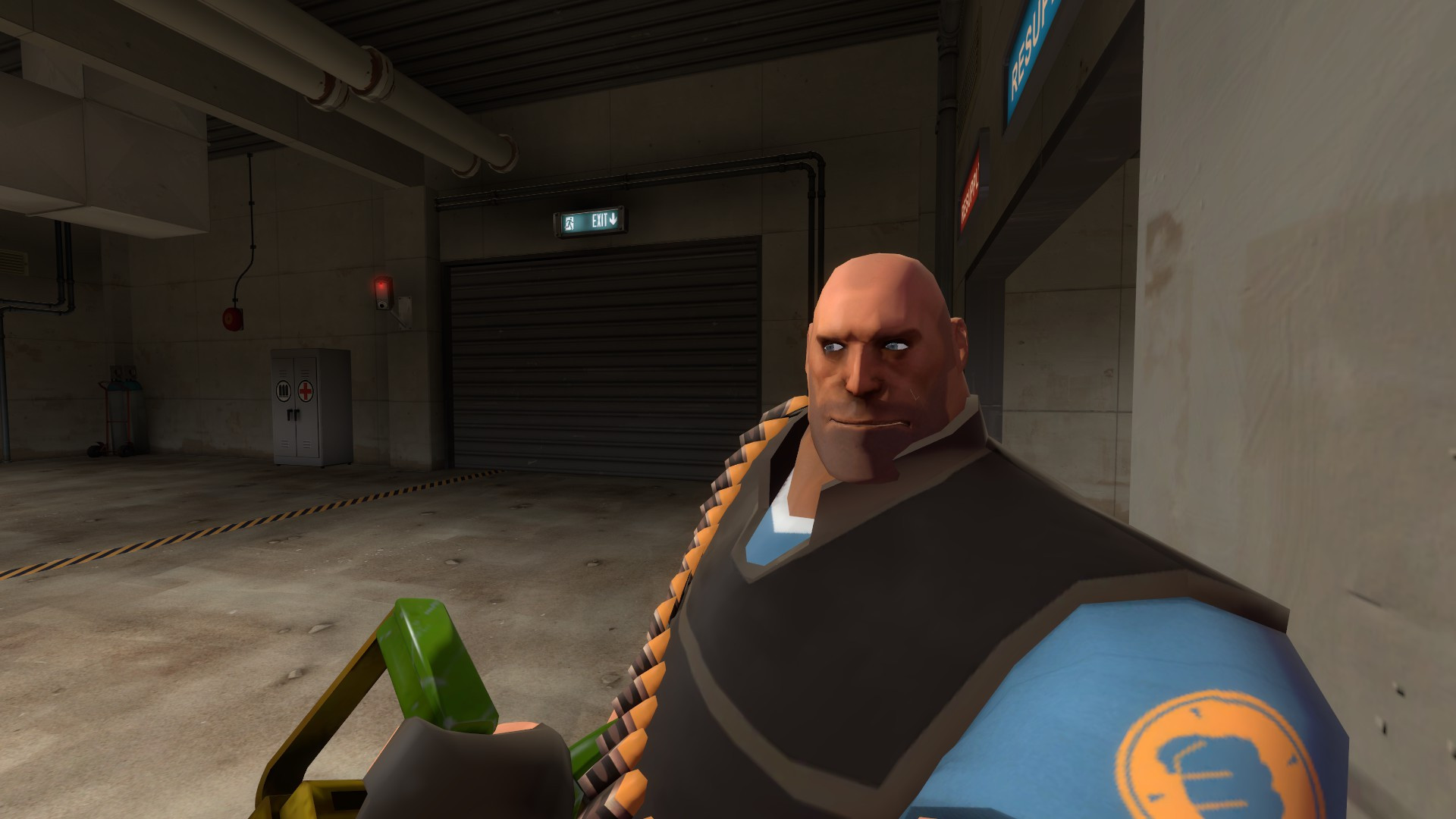 Beta Heavy Face Remapped Mod for Team Fortress 2 | TF2 Mods