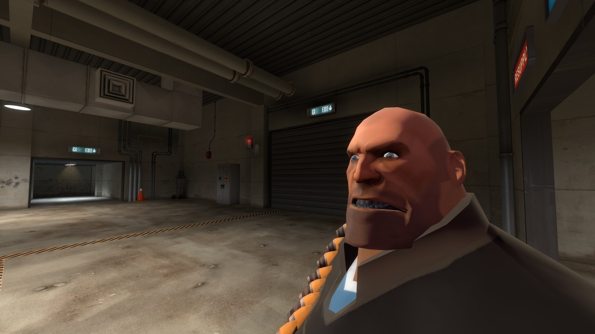 Beta Heavy Face Remapped Mod for Team Fortress 2 | TF2 Mods
