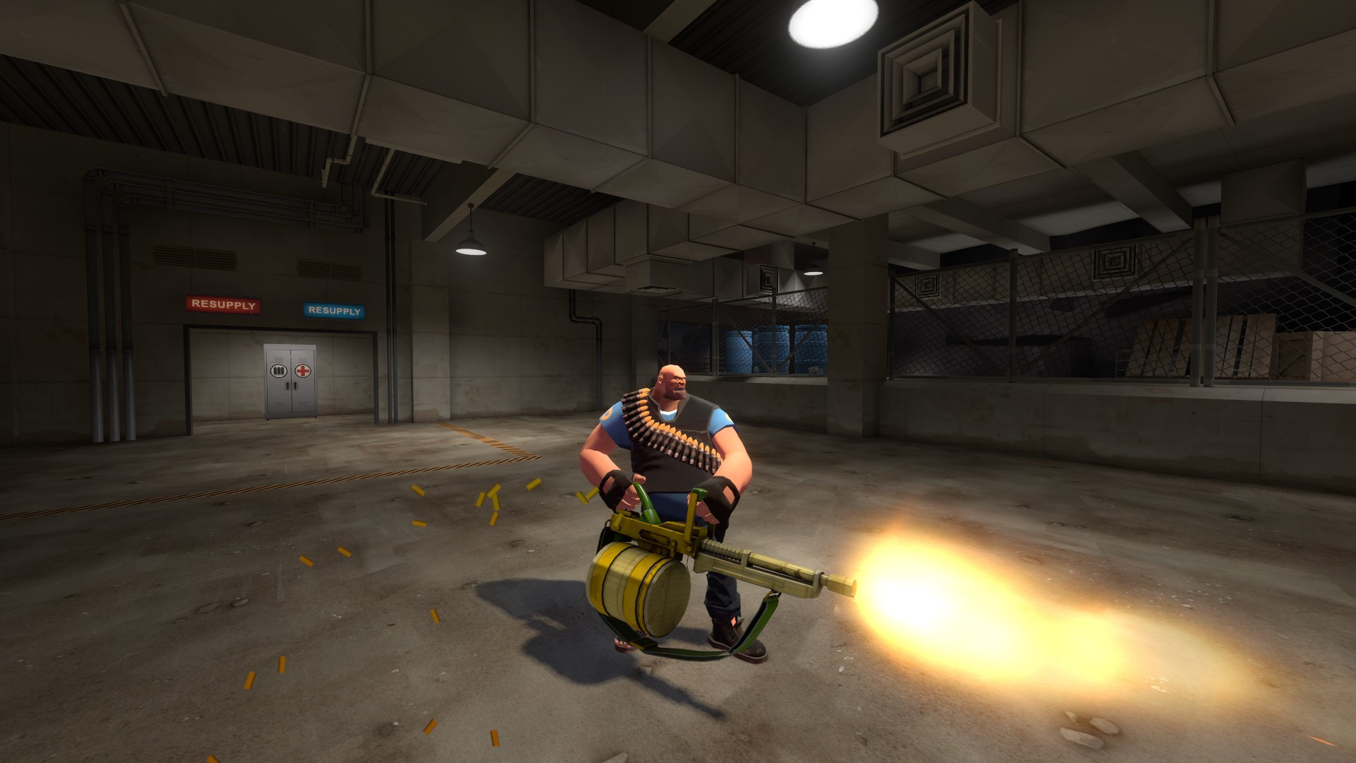 Beta Heavy Face Remapped Mod for Team Fortress 2 | TF2 Mods