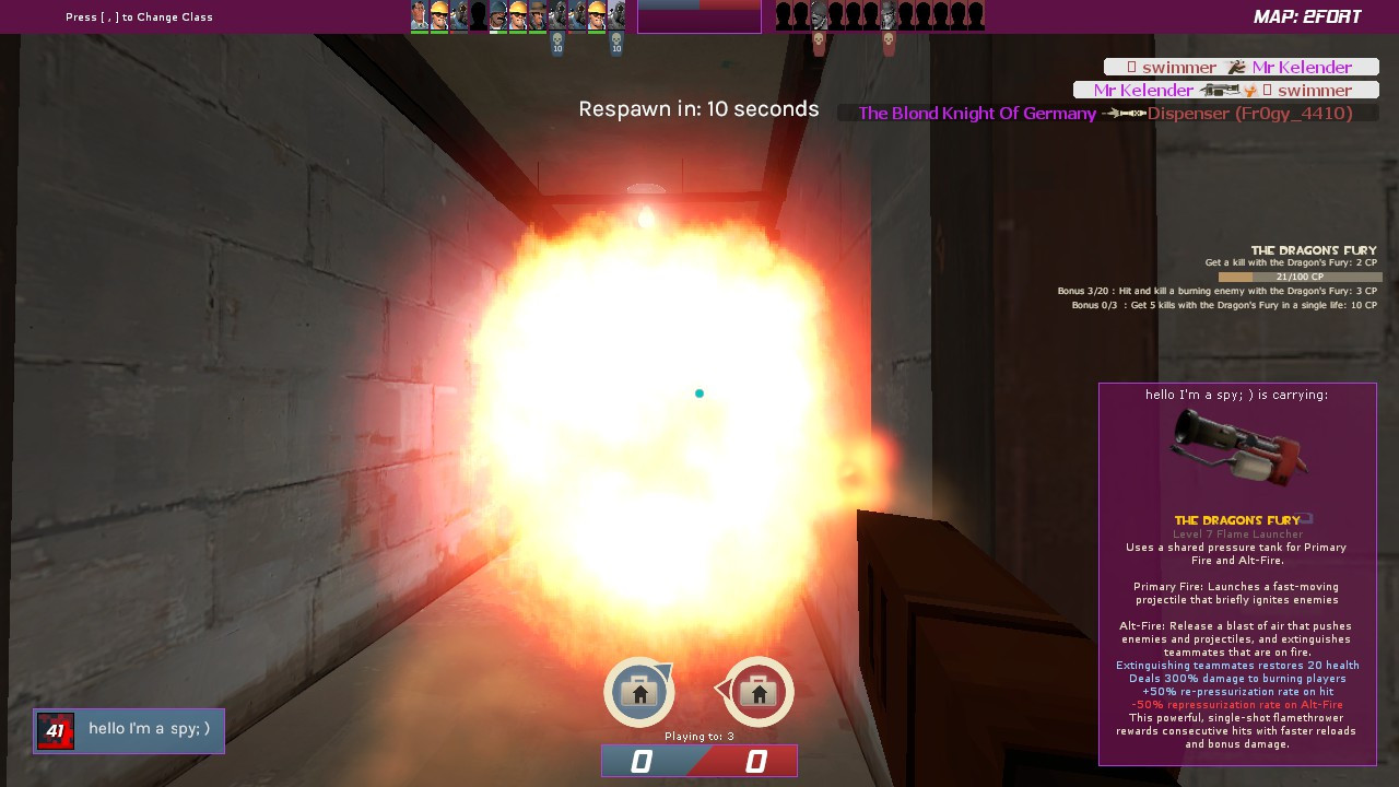 ULTRAKILL flamethrower (casual fix) Mod for Team Fortress 2 | TF2 Mods