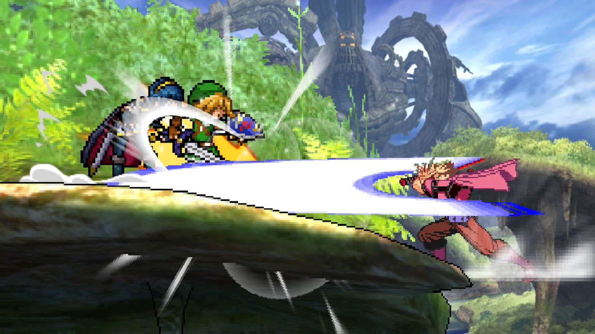 Shulk - Skin For Strider Hiryu Mod for Super Smash Bros. Crusade | SSBC ...