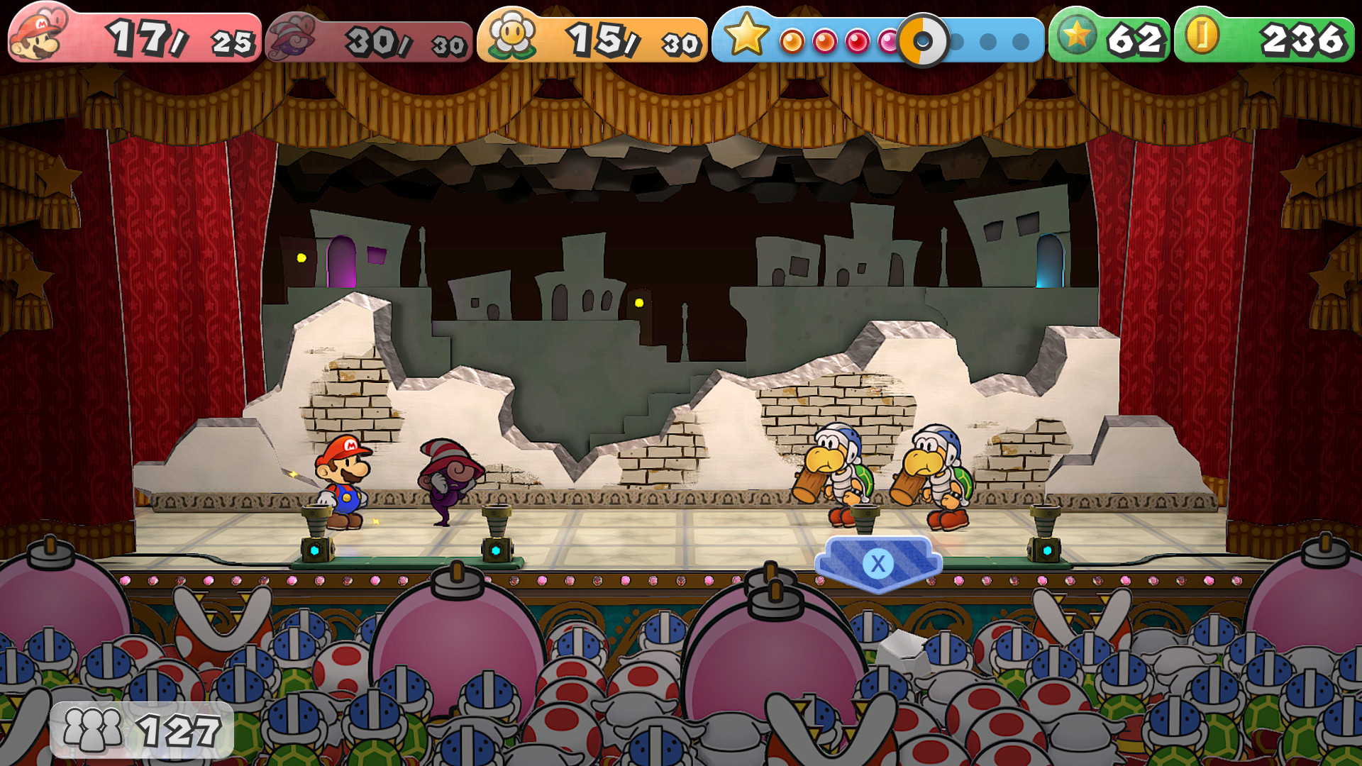Tough Crowd (Harder Audience) Mod for Paper Mario: The Thousand Year ...