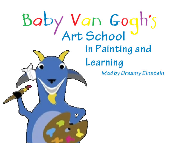 Baby Van Gogh's Art School in Painting & Learning Mod for Baldi's ...