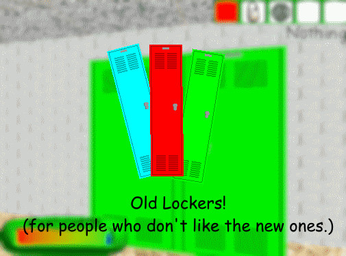 (0.6.X) Old Lockers Mod for Baldi's Basics | Baldi Mods