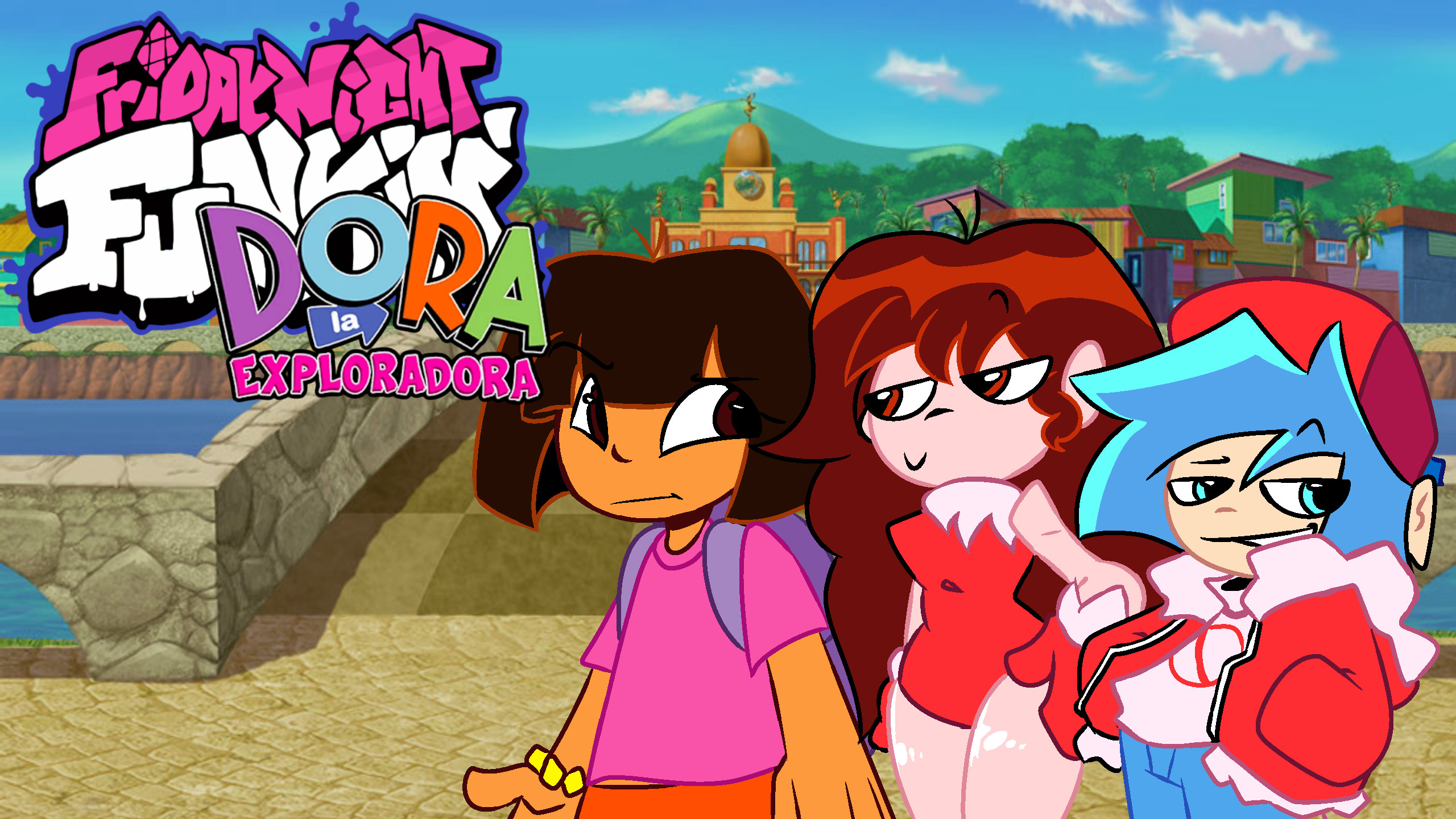 V.S. Dora the Explorer Mod for Friday Night Funkin' | FNF Mods