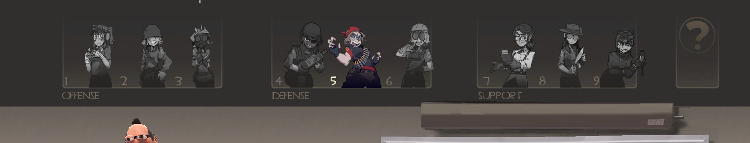 Helltaker tf2 icons in item tab and class selectio Mod for Team ...