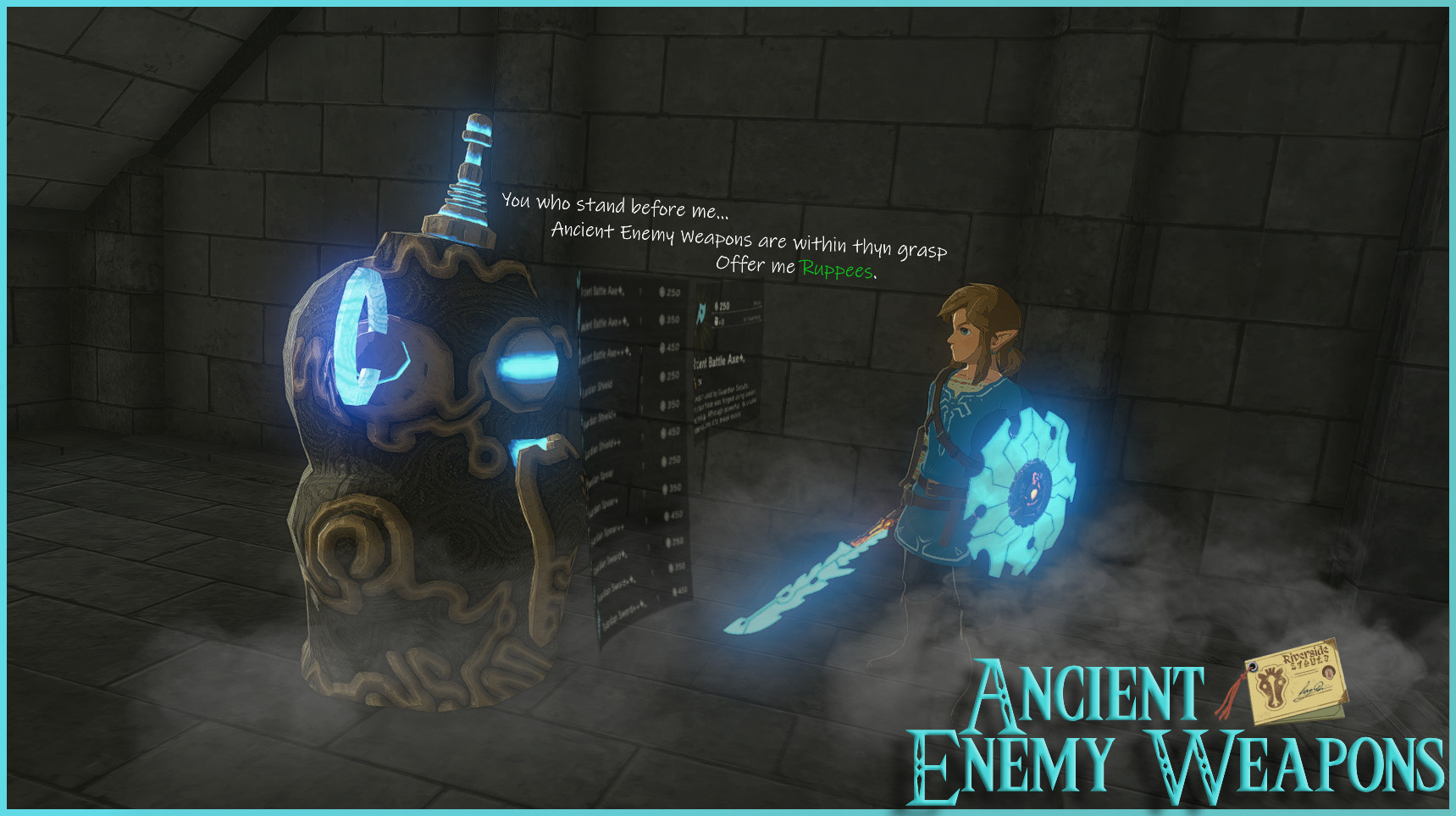 Ancient Enemy Weapons Mod for The Legend of Zelda: Tears of the Kingdom ...