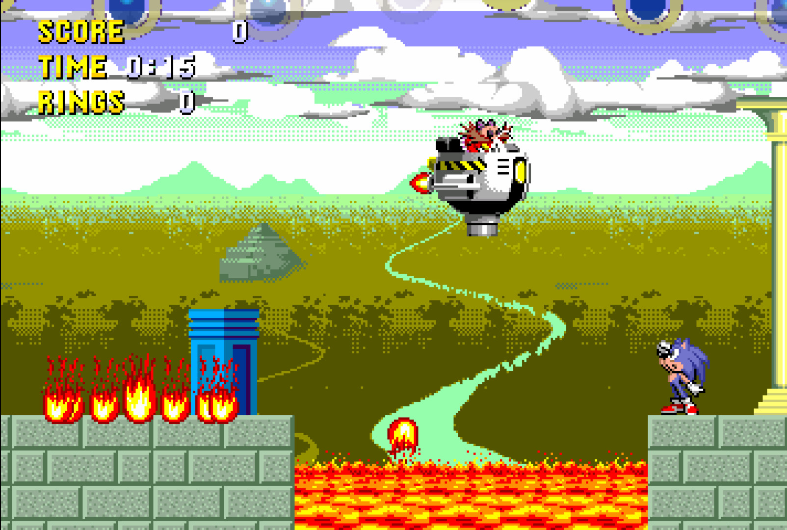 Sonic Advance In Sonic 1 Mod for Sonic the Hedgehog Forever | S1F Mods