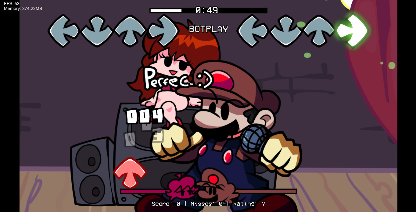 Playable Normal Too Late Mario Bros. + FLA Mod for Friday Night Funkin ...