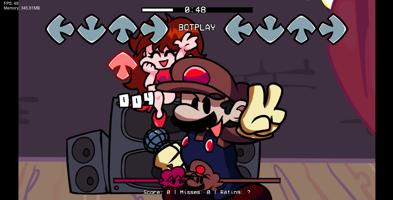 Playable Normal Too Late Mario Bros. + FLA Mod for Friday Night Funkin ...