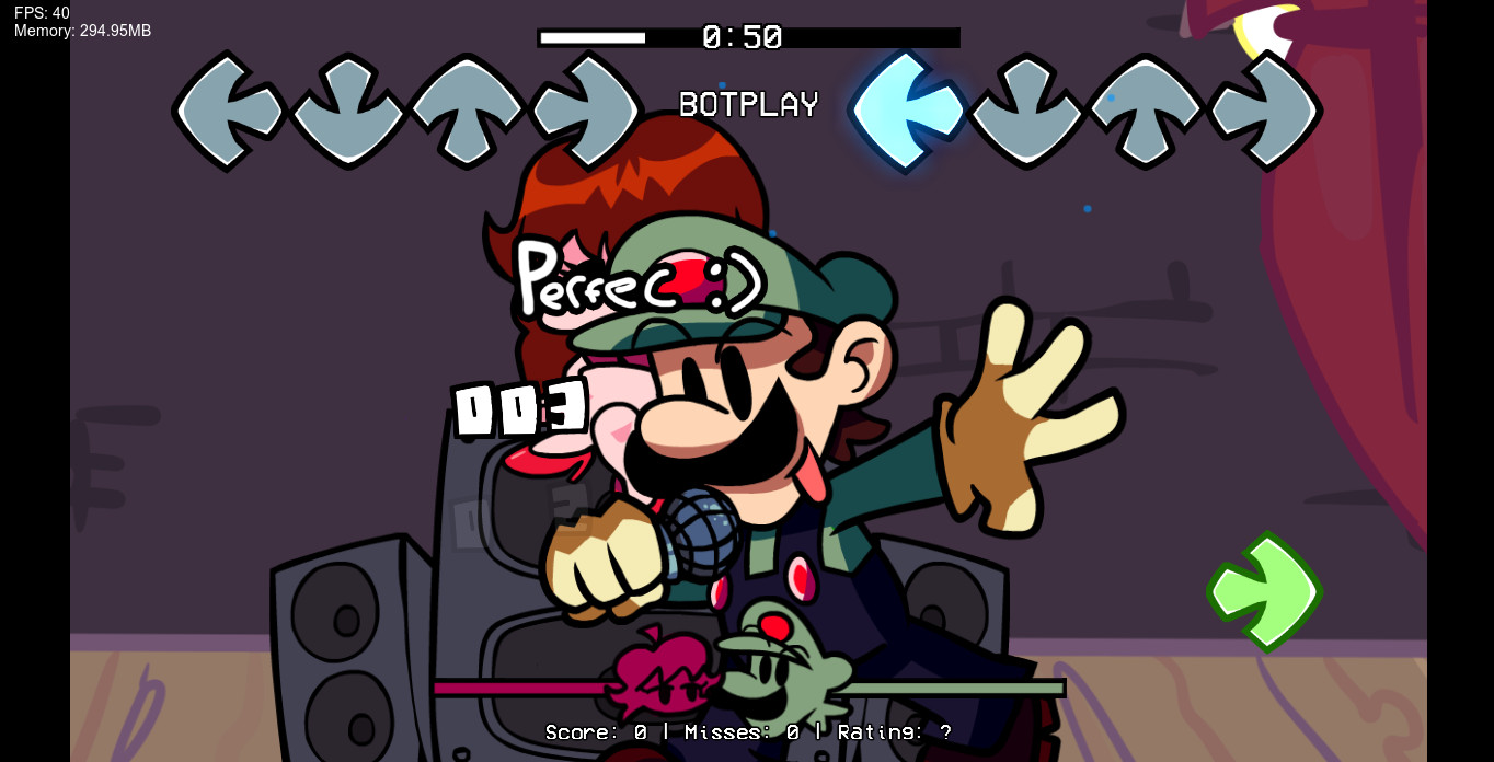 Playable Normal Too Late Mario Bros. + FLA Mod for Friday Night Funkin ...