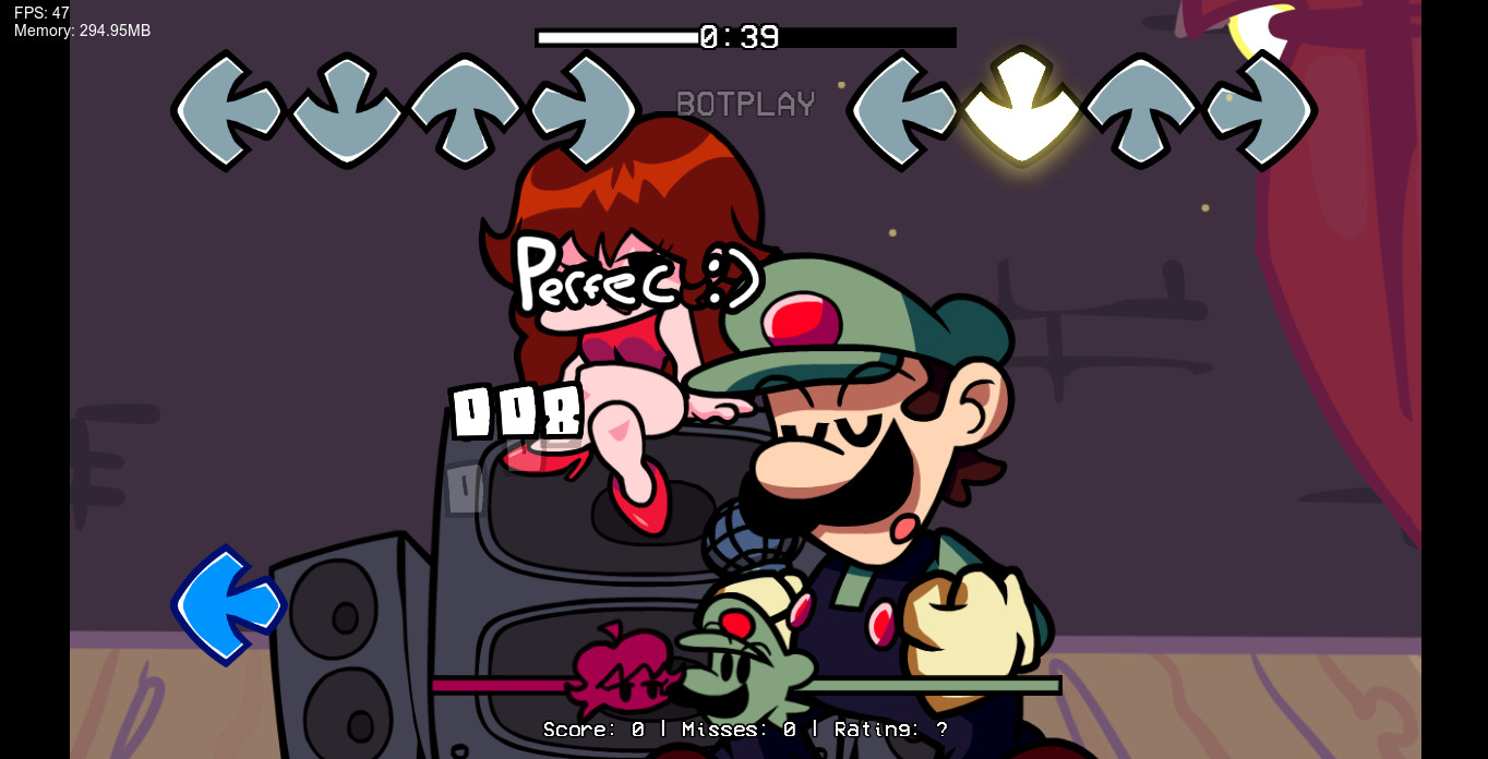 Playable Normal Too Late Mario Bros. + FLA Mod for Friday Night Funkin ...
