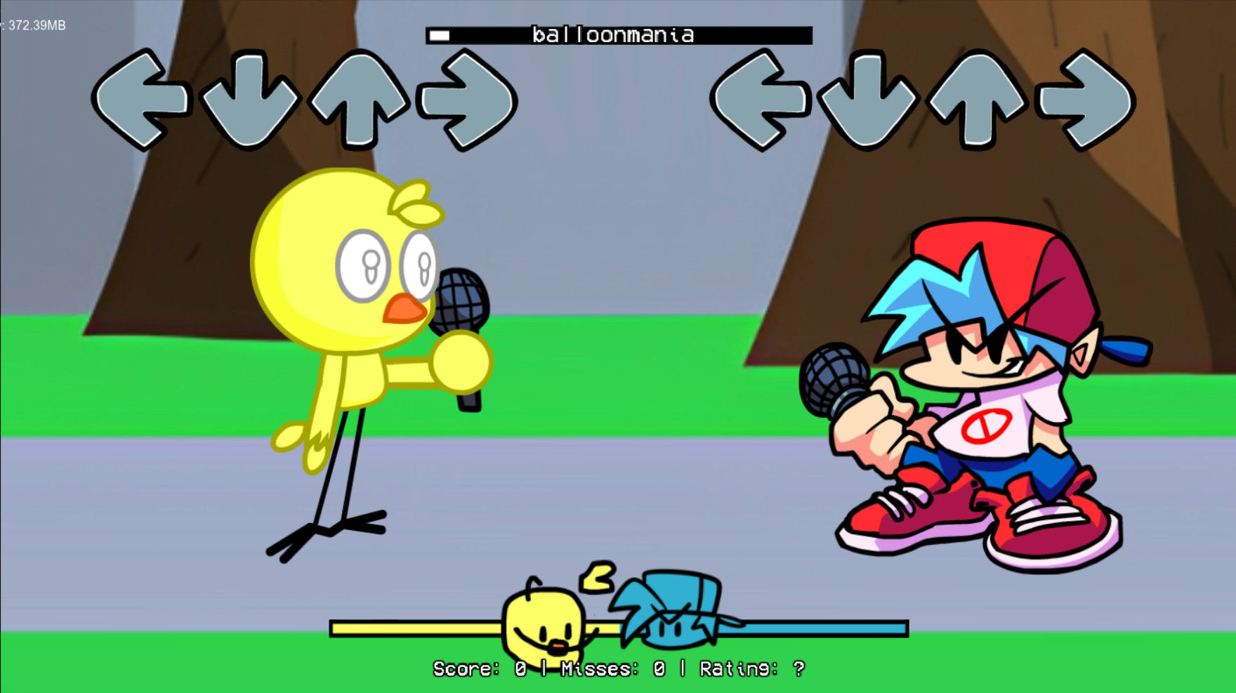 FNF: Chikins and (Water) Balloons Mod for Friday Night Funkin' | FNF Mods