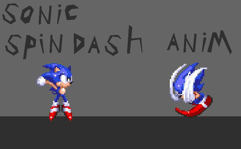 Sonic SpinDash animation (Knux update) Mod for Sonic 3 A.I.R. | S3AIR Mods