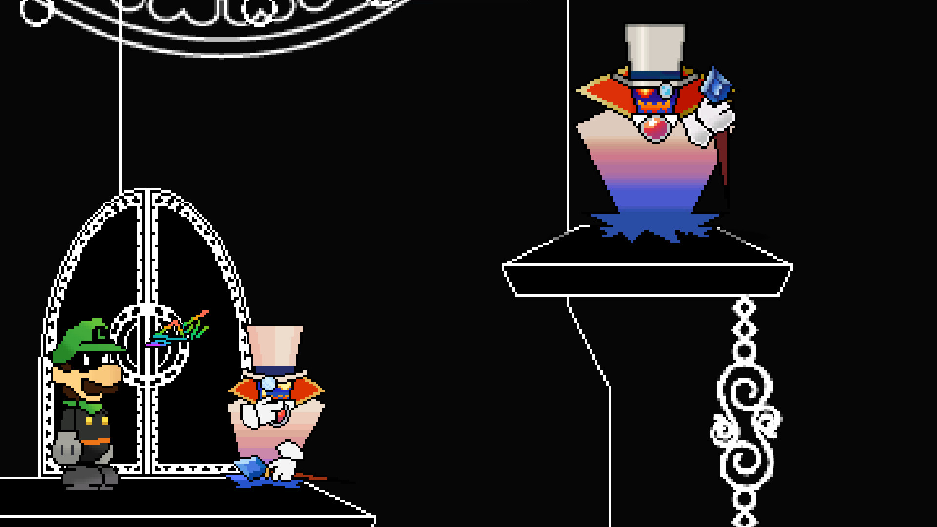 Count Bleck (Super Paper Mario) [CMC+ V8] Mod for Super Smash Bros ...