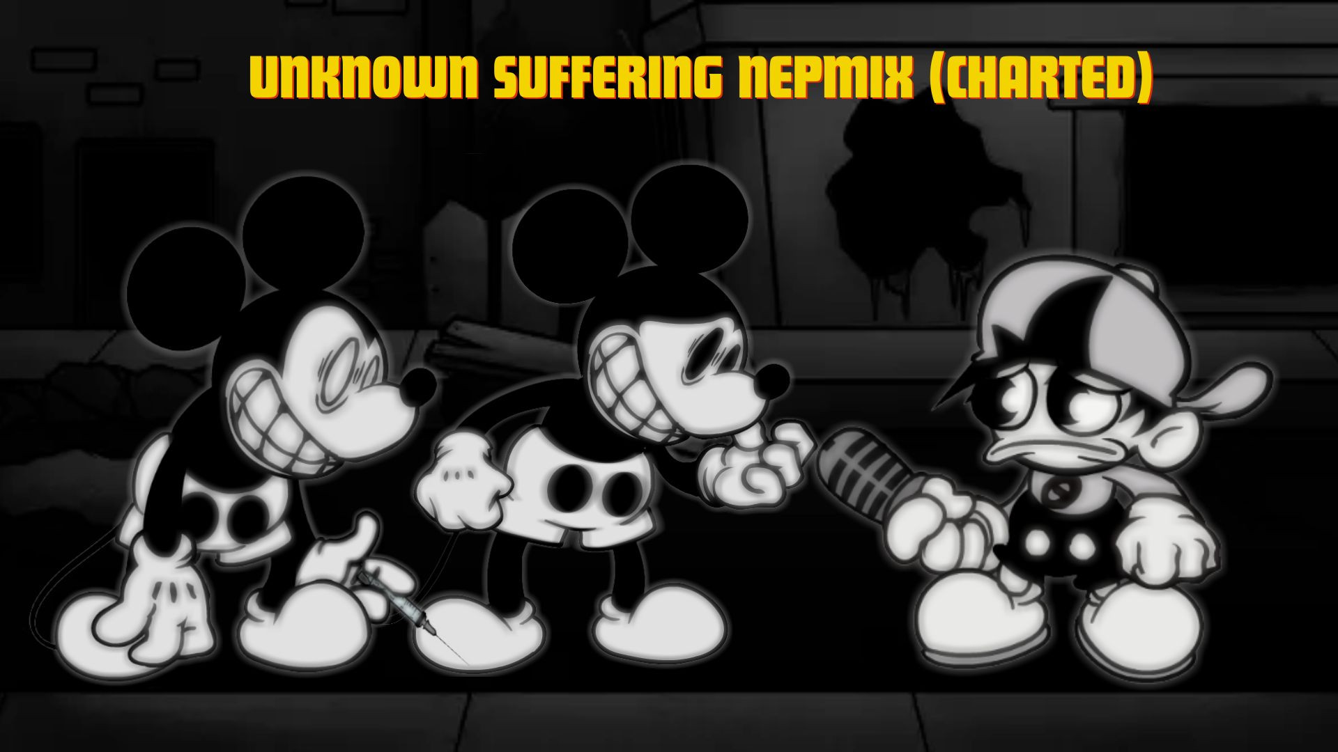 Unknown Suffering Nepmix Charted Mod for Friday Night Funkin' | FNF Mods