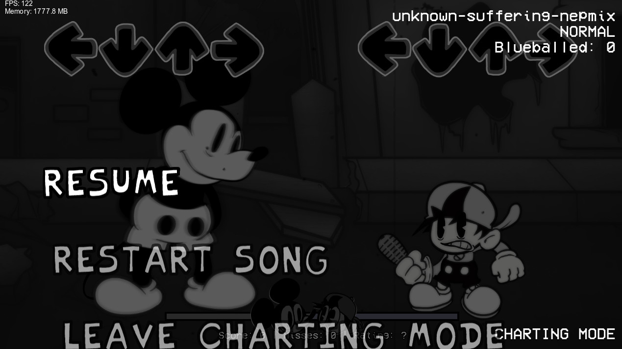 Unknown Suffering Nepmix Charted Mod for Friday Night Funkin' | FNF Mods
