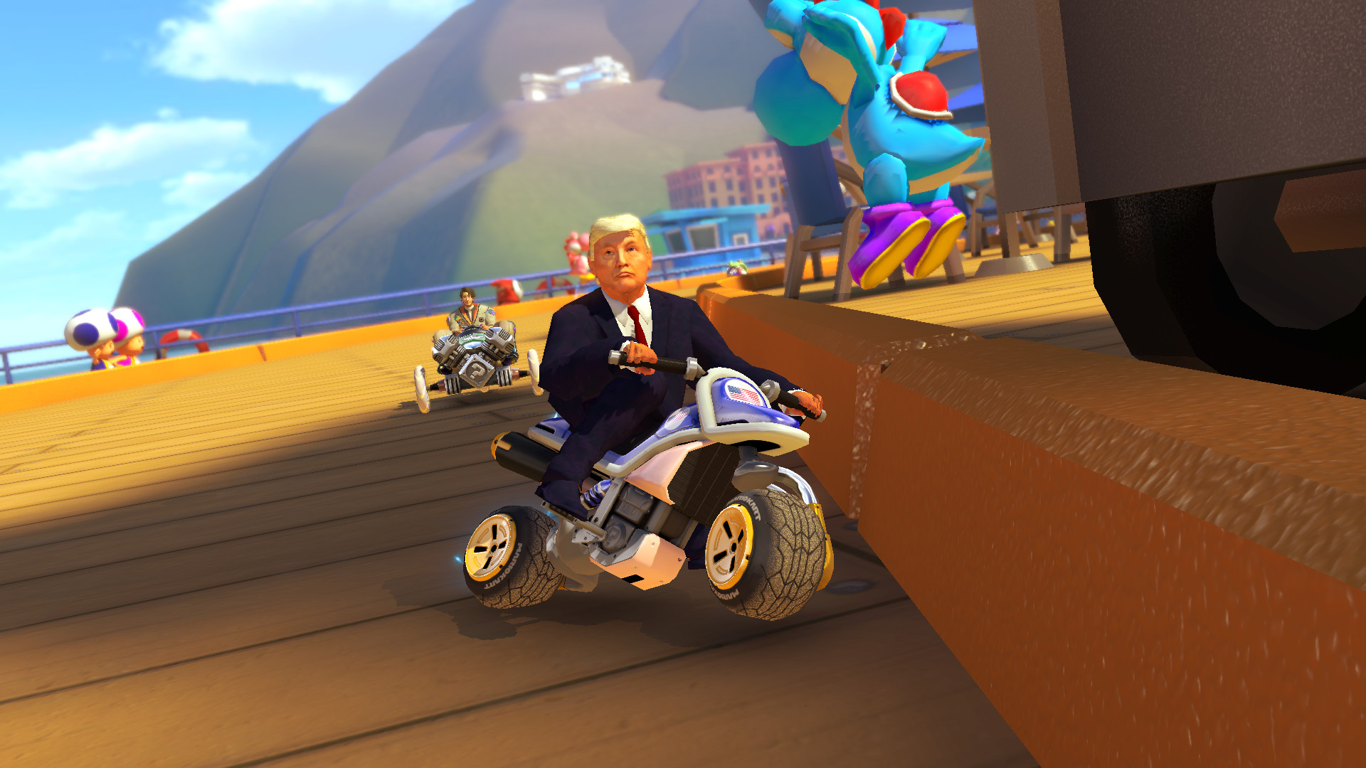Donald Trump Mod for Mario Kart 8 Deluxe | MK8D Mods