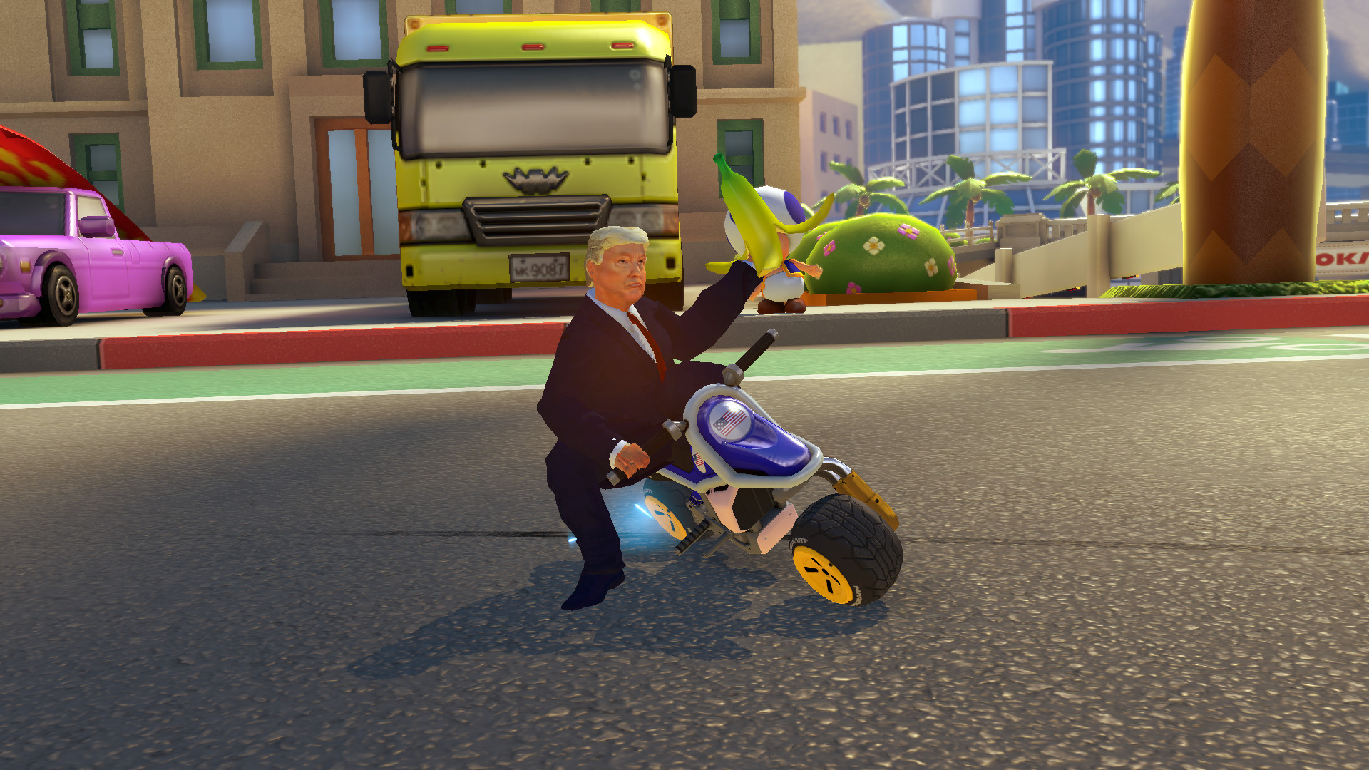 Donald Trump Mod for Mario Kart 8 Deluxe | MK8D Mods
