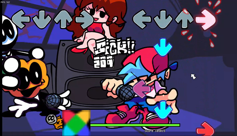 Zero BF In FNF V-Slice Mod for Friday Night Funkin' | FNF Mods