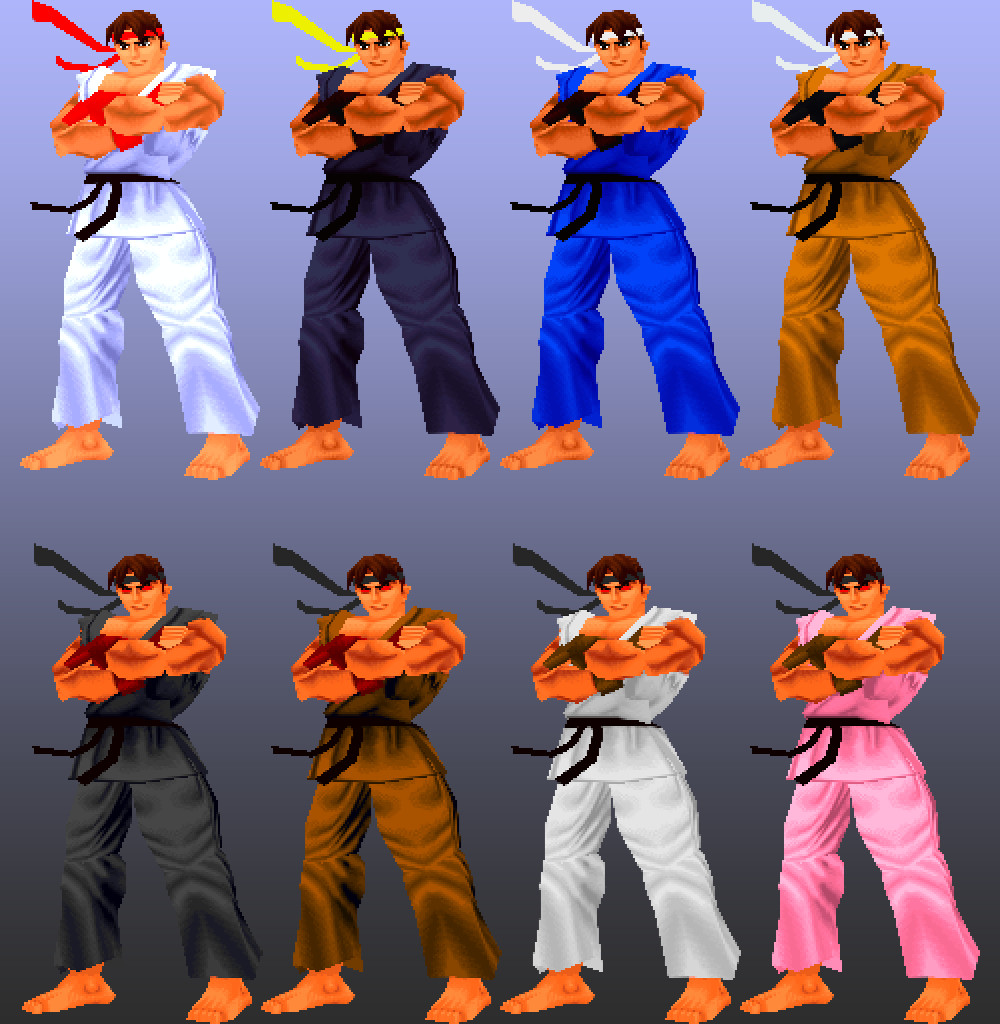 PS1 Ryu Mod for Super Smash Bros. Ultimate | SSBU Mods