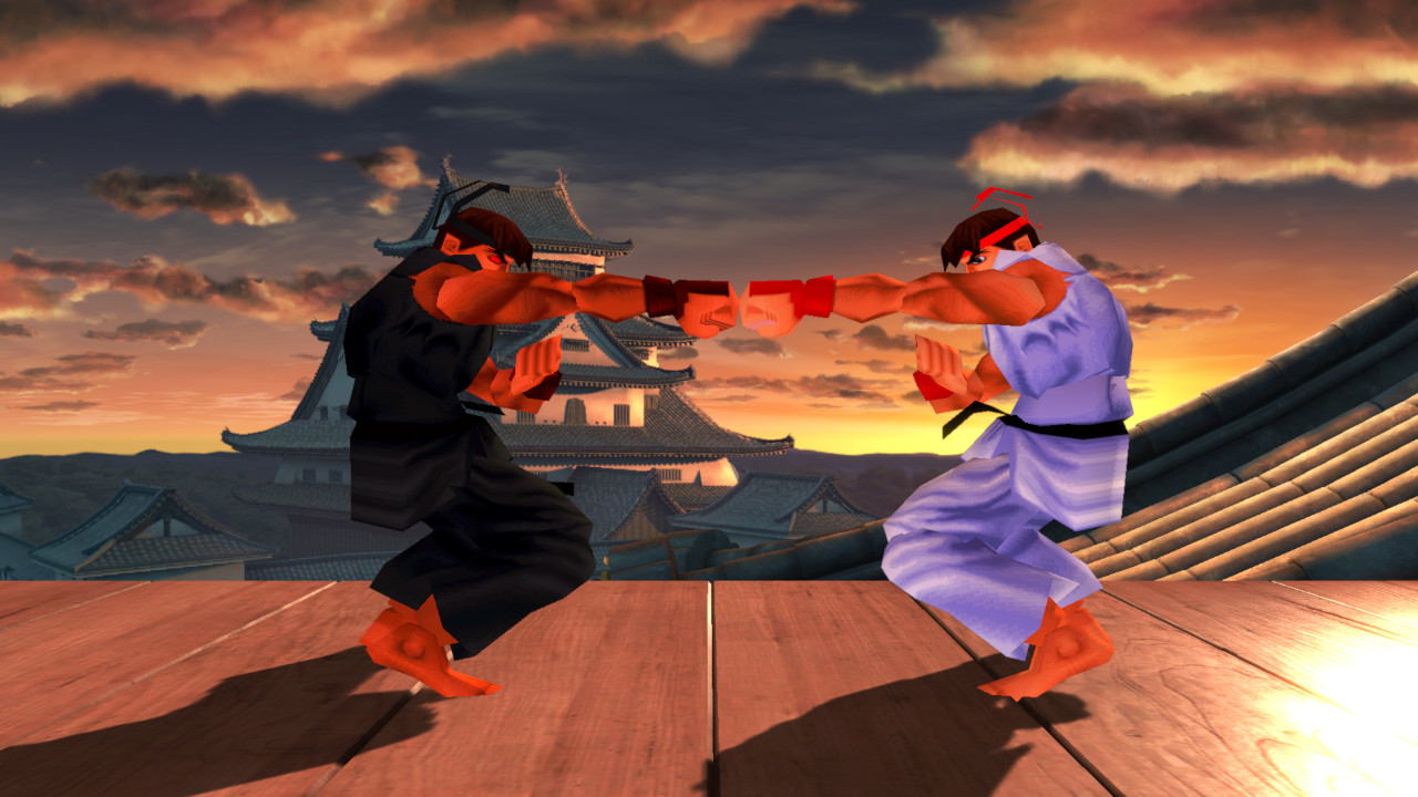 PS1 Ryu Mod for Super Smash Bros. Ultimate | SSBU Mods