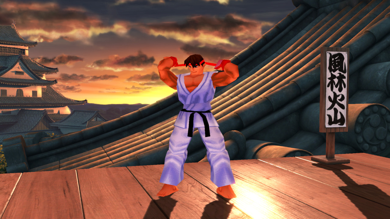 PS1 Ryu Mod for Super Smash Bros. Ultimate | SSBU Mods