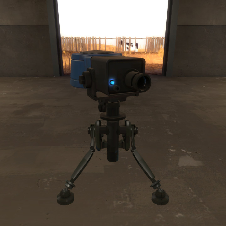 Dark Lvl 1 Sentry Faceplate Mod for Team Fortress 2 | TF2 Mods