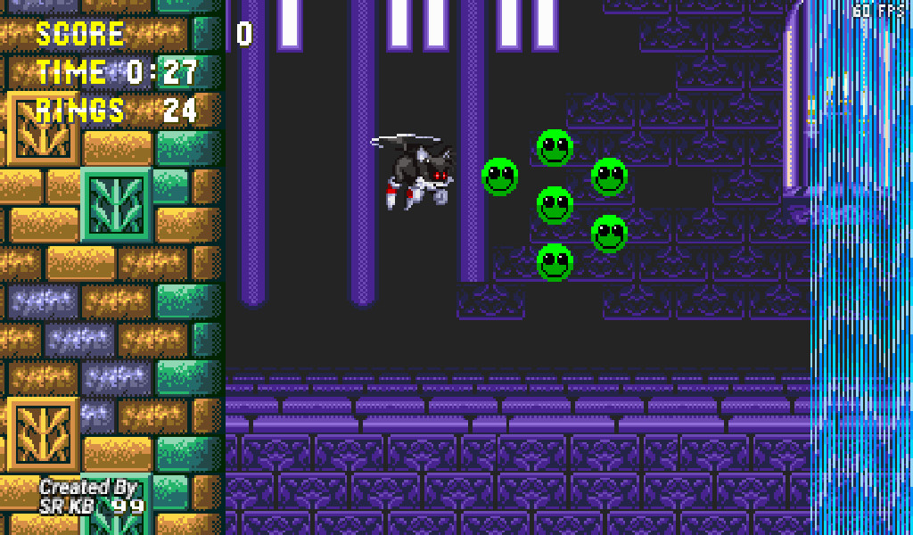 Fire in the hole over rings in Sonic 3 air Mod for Sonic 3 A.I.R ...