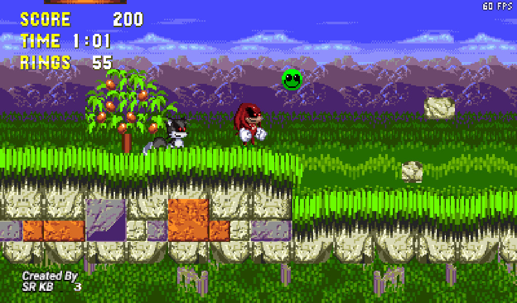 Fire in the hole over rings in Sonic 3 air Mod for Sonic 3 A.I.R ...