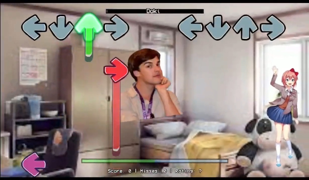 FNF ddlc Mixes Mod for Friday Night Funkin' | FNF Mods